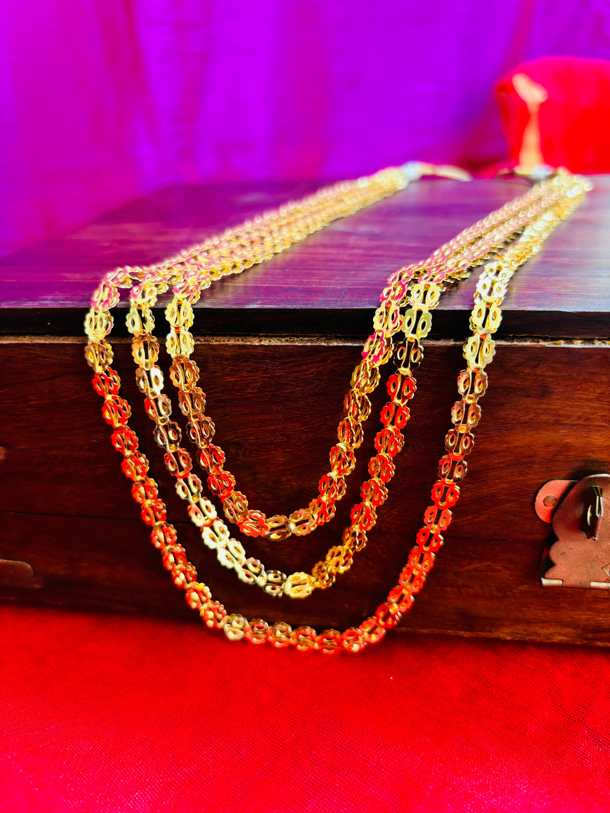 पोहे हार + कानातले | Pohe Haar + Earrings – PrajaktaRaj