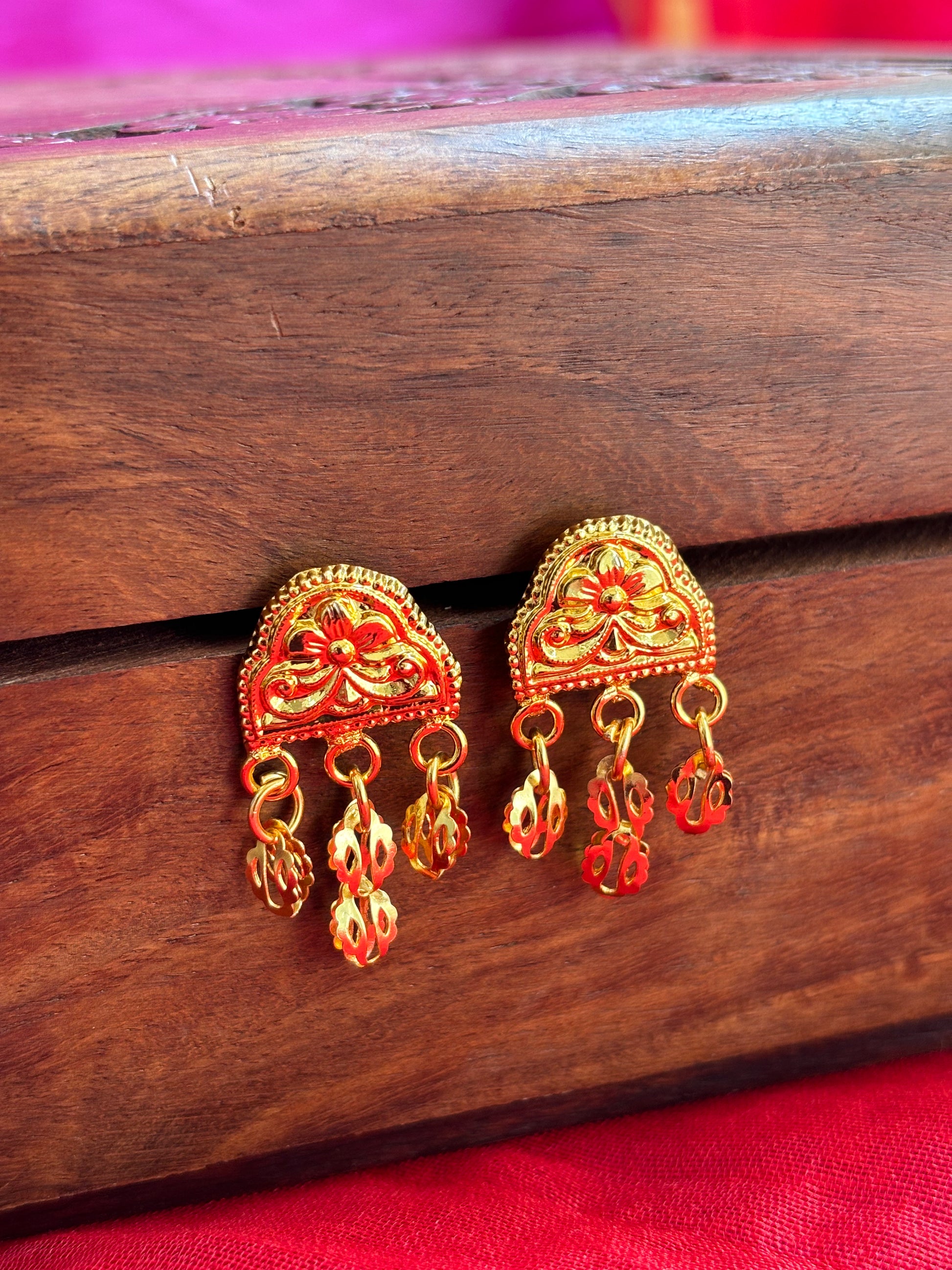 पोहे हार + कानातले | Pohe Haar + Earrings – PrajaktaRaj