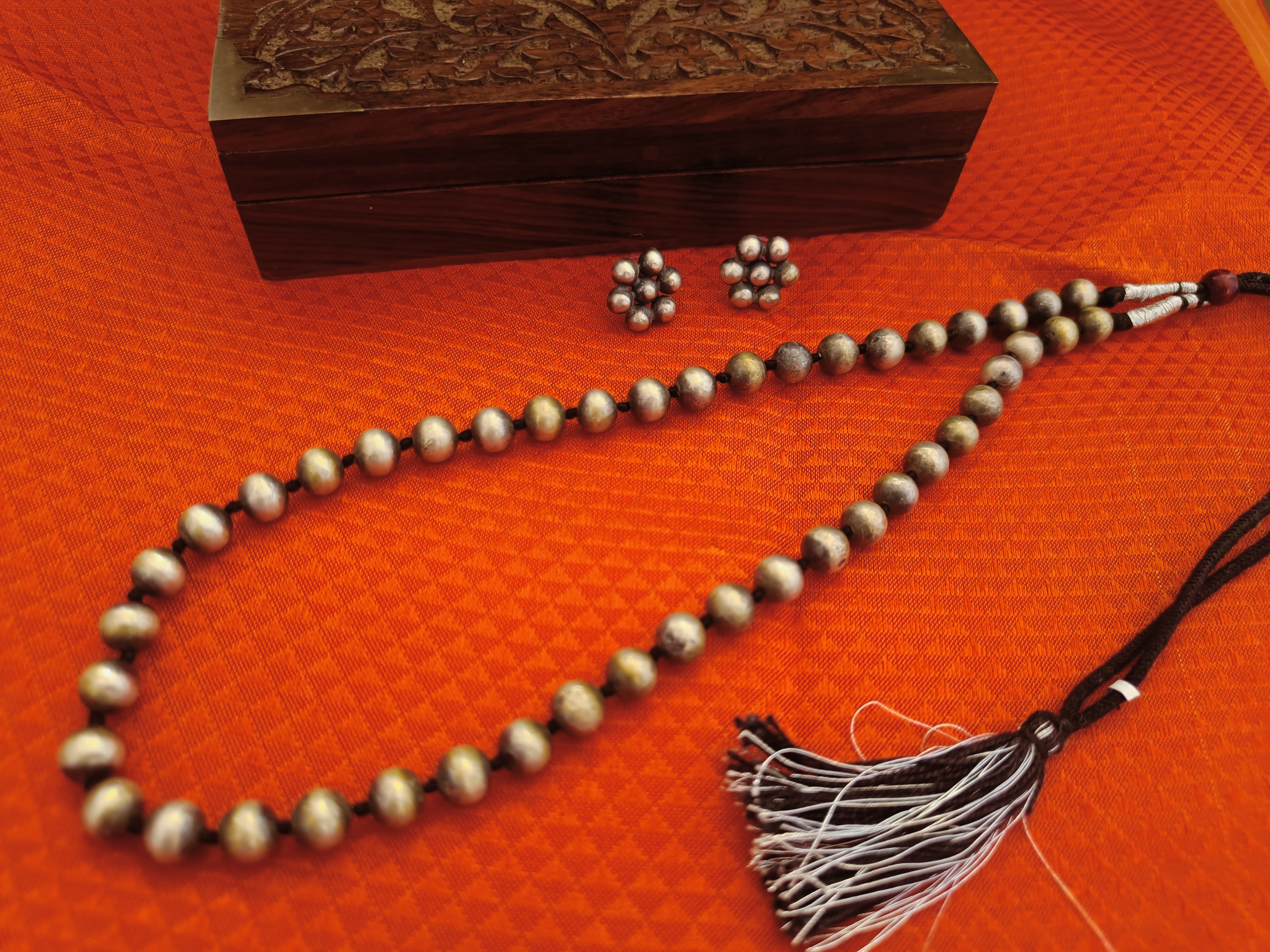 एकदाणी + कुडी | Ekdani + Kudi | Mhalsa Silver Collection – PrajaktaRaj