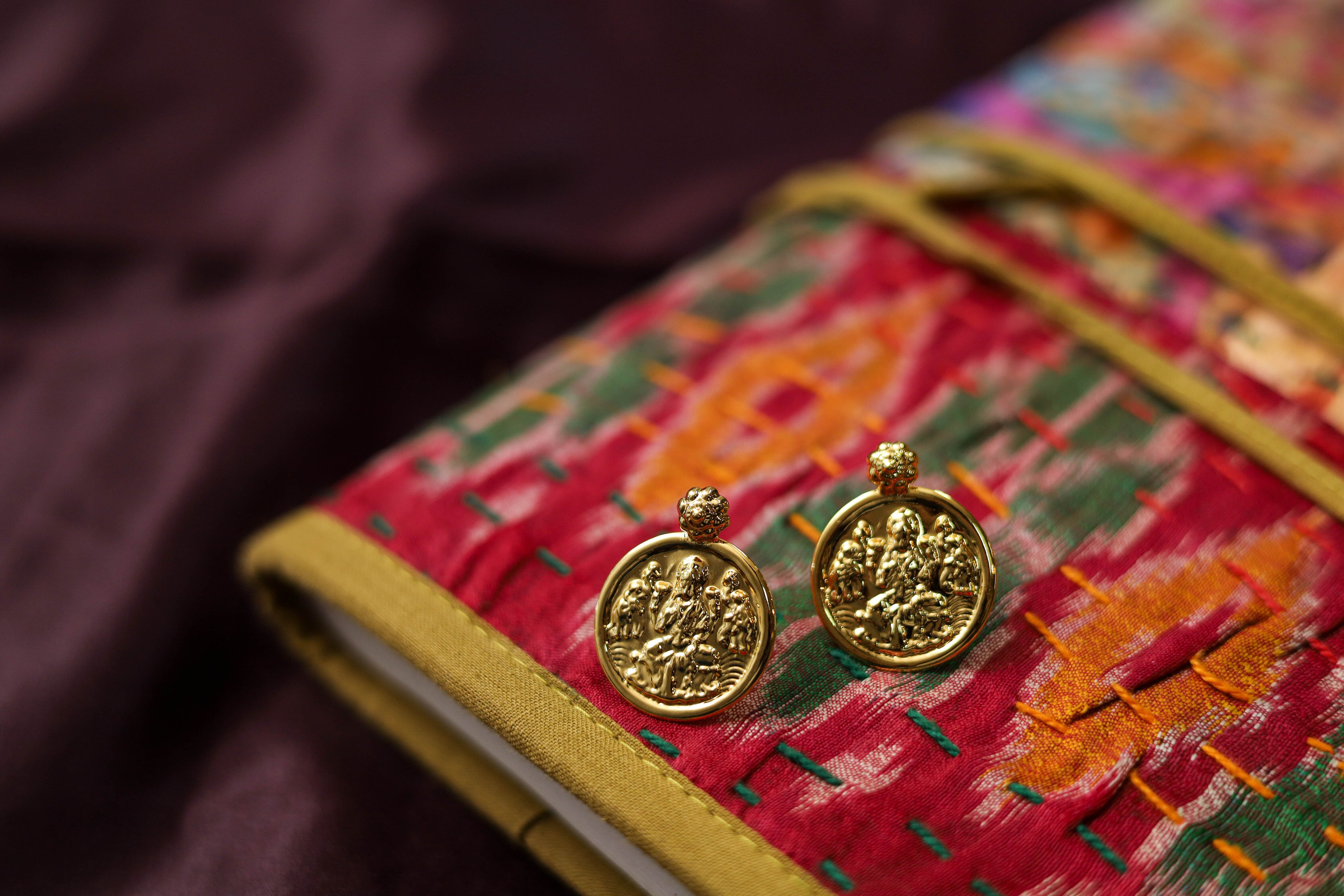 छोटा पुतळी हार + कानातले । Small Putali har + Earrings – PrajaktaRaj