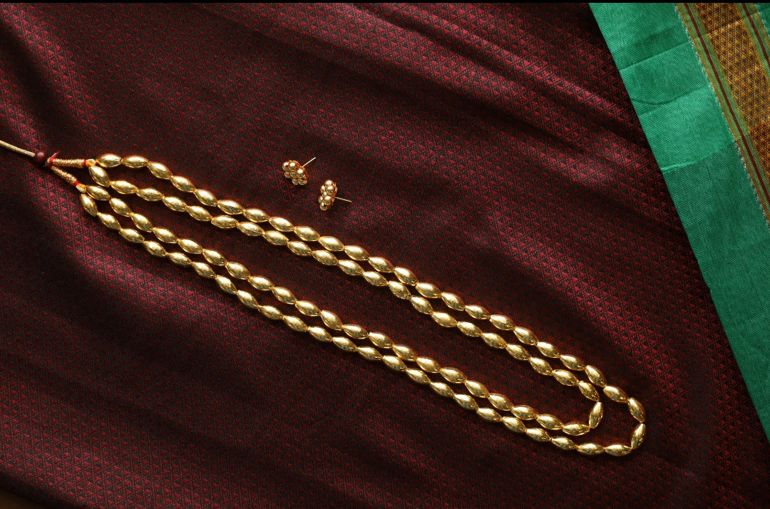 दोन पदरी बोरमाळ | Two Layer Bormal – PrajaktaRaj